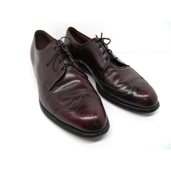 Allen Edmonds | Shoes | Allen Edmonds 36753 Mens Burgundy Leather ...